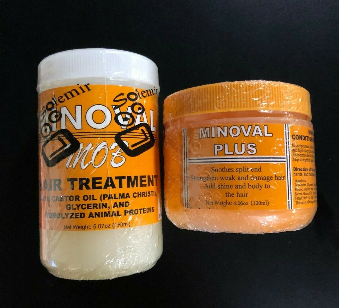 MINOVAL Hair Regrowth 5oz MOB Treatment + 120ml Minoval Plus Pommade | eBay