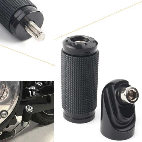 US Black Motorcycle Stand Kickstand Extension For Harley Dyna FXD 1991 ...