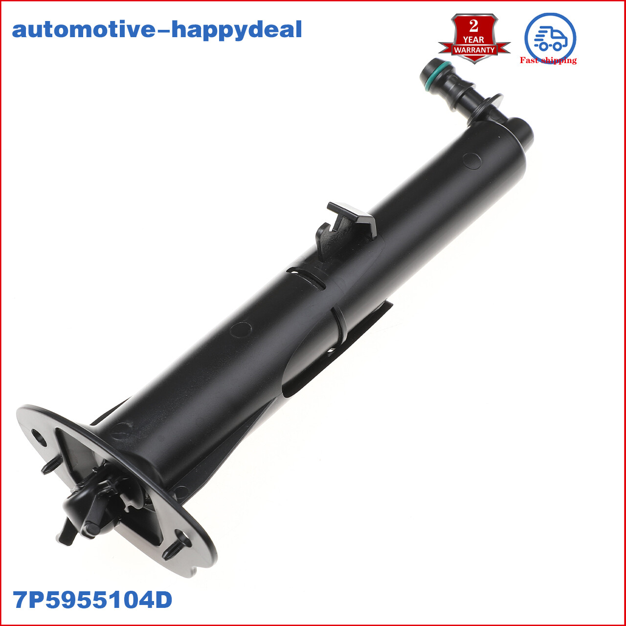 7P5955104D Headlight Washer Nozzles Front Right for Porsche Cayenne ...