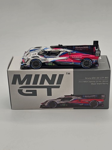 Mini GT Acura ARX-06 GTP #60 Meyer Shank 2023 IMSA Daytona 24 Hrs #668 ...