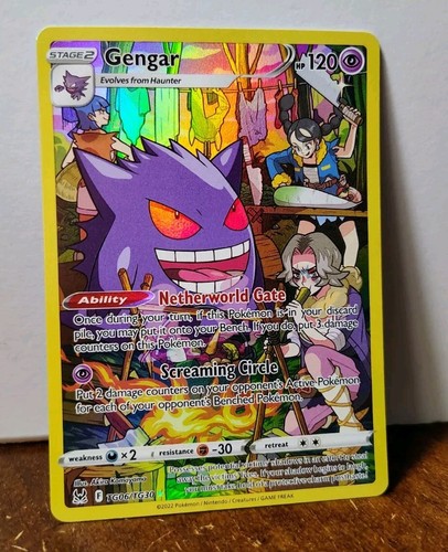 POKEMON GENGAR TG06/TG30 RARE LOST ORIGIN TRAINER GALLERY MP | eBay