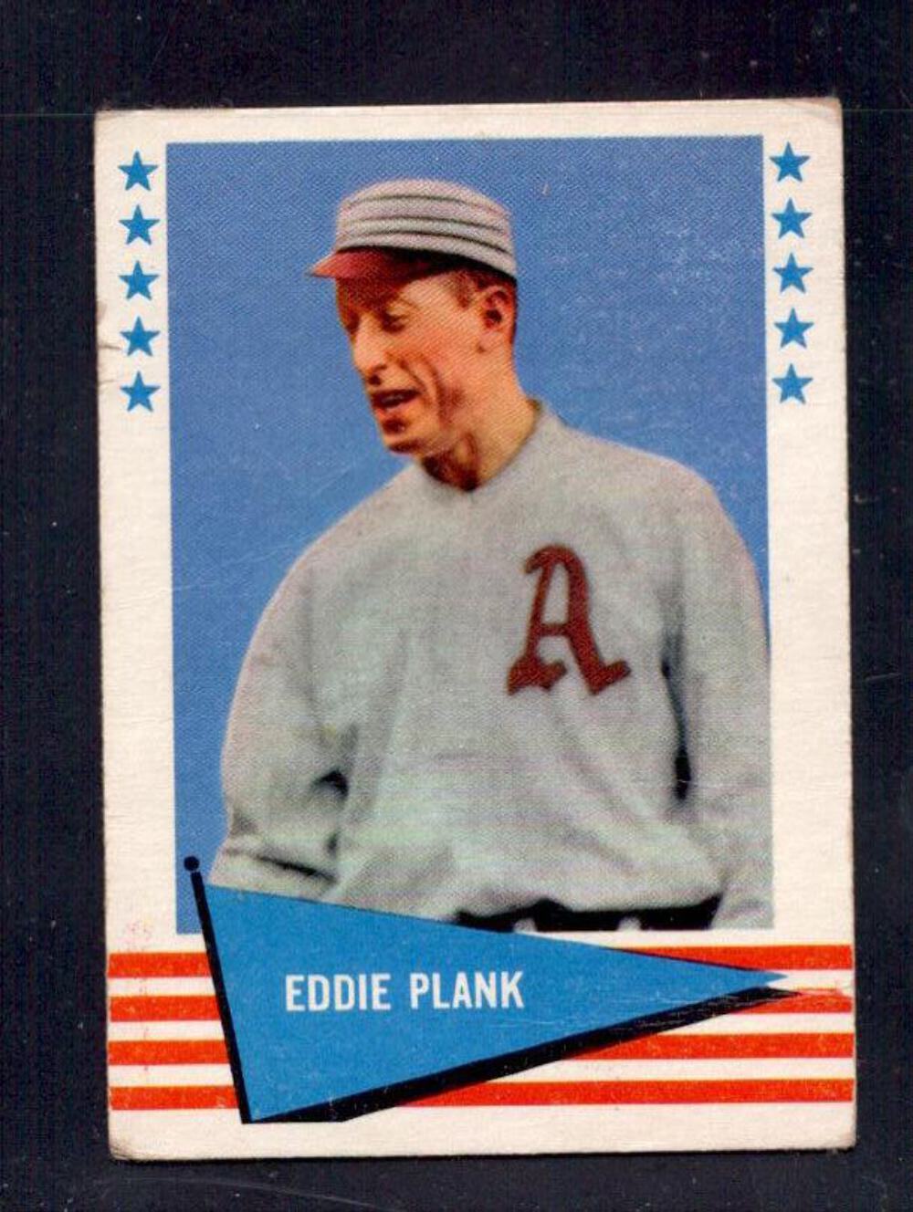1961 Eddie Plank Fleer Baseball Greats #135 Athletics Baseball Card | eBay