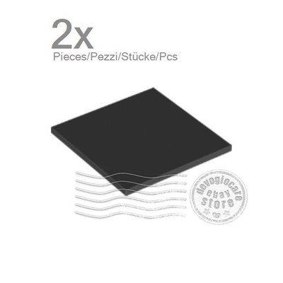 2x LEGO 10202 Tile 6x6 Black | 6155125 | eBay