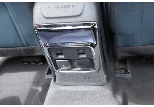 Chrome Rear Window switch Panel Decor Cover Trim Bezel For Ford Bronco ...