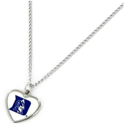 Duke Blue Devils Heart Pendant Necklace | eBay