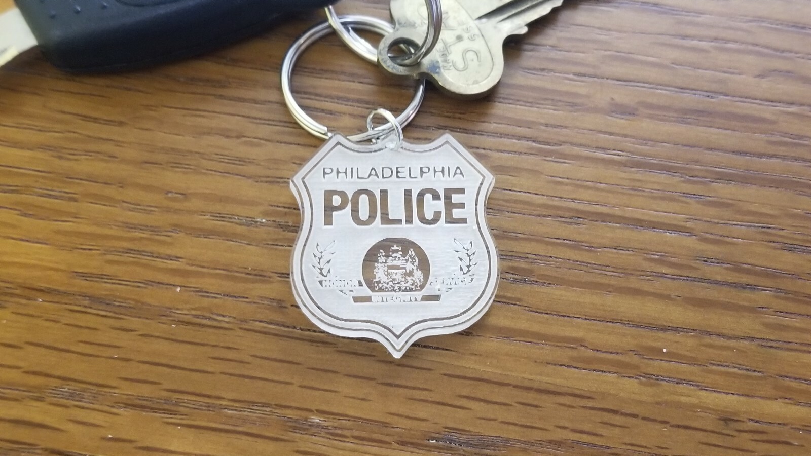 PHILADELPHIA Police Department laser engraved keychain | eBay