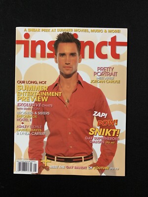 Instinct Gay Magazine May 2007 Jordan Carlyle, Ashley Tisdale | eBay