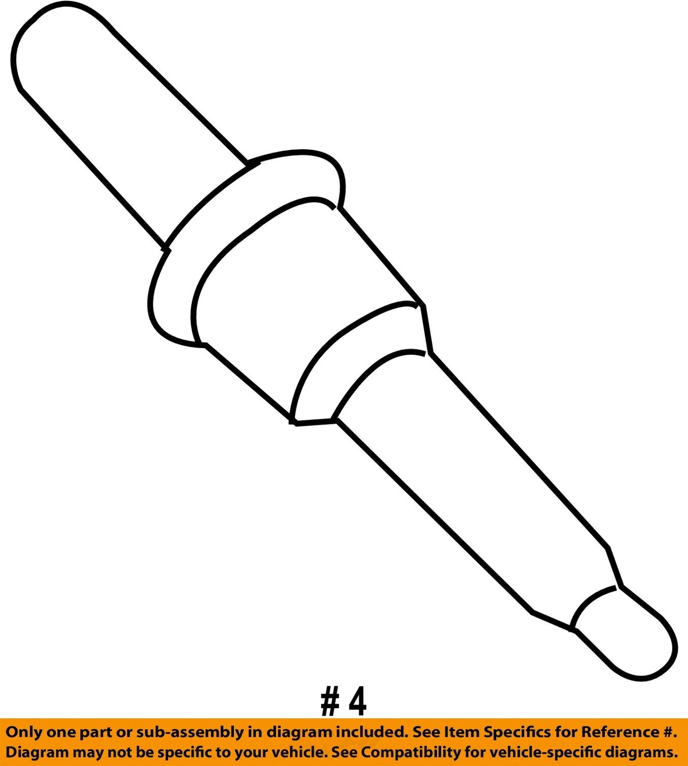Genuine Ford Catalytic Converter Stud W716667-S900 for sale online | eBay