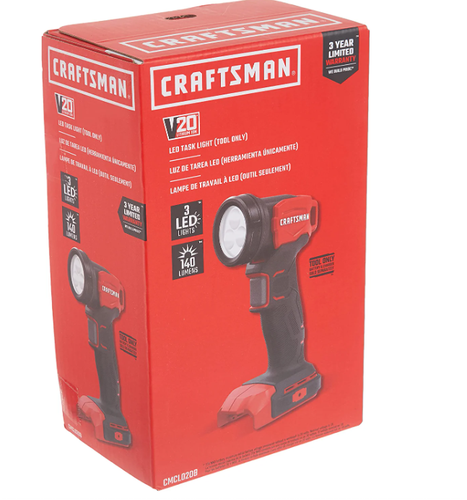 Craftsman CMCL020 LED 20V Work Light (Tool Only). 885911549257 | eBay