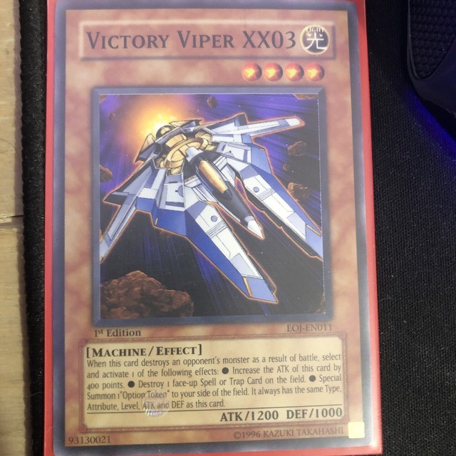 Yu-Gi-Oh! TCG Victory Viper XX03 Enemy of Justice EOJ-EN011 Unlimited Super Rare for sale online ...