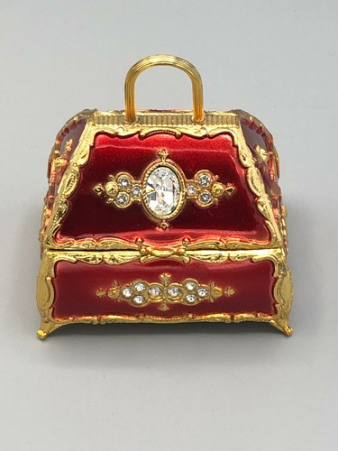 Fancy Red Handbag shaped Music Box by Splendid | eBay