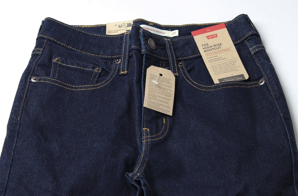 Levi's Women's Hi-Rise Bootcut Denim Jeans CL8 Cast Shadows-Dark Wash ...