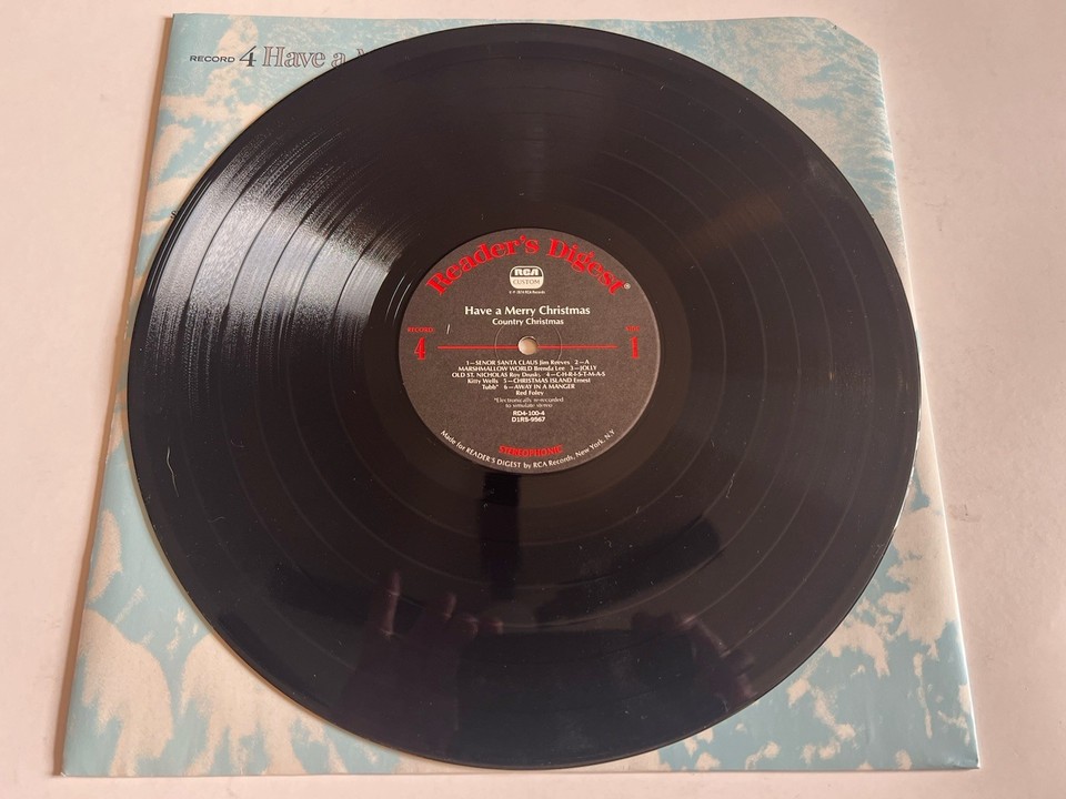 Have A Merry Christmas LP Readers Digest Box Set 1974 Compilation 5 LP ...