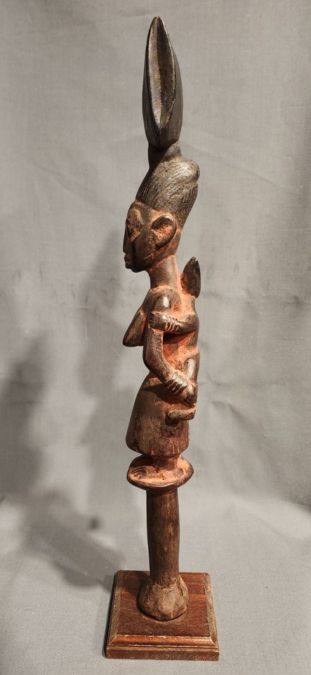Oshe Shango / Chango Dance Wand, Maternity. LOT 2099. Yoruba /Nigeria ...