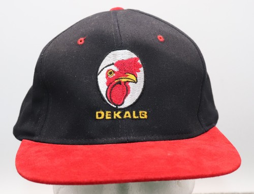 DeKalb Poultry Hat KC Strap Back Chicken Rooster | eBay