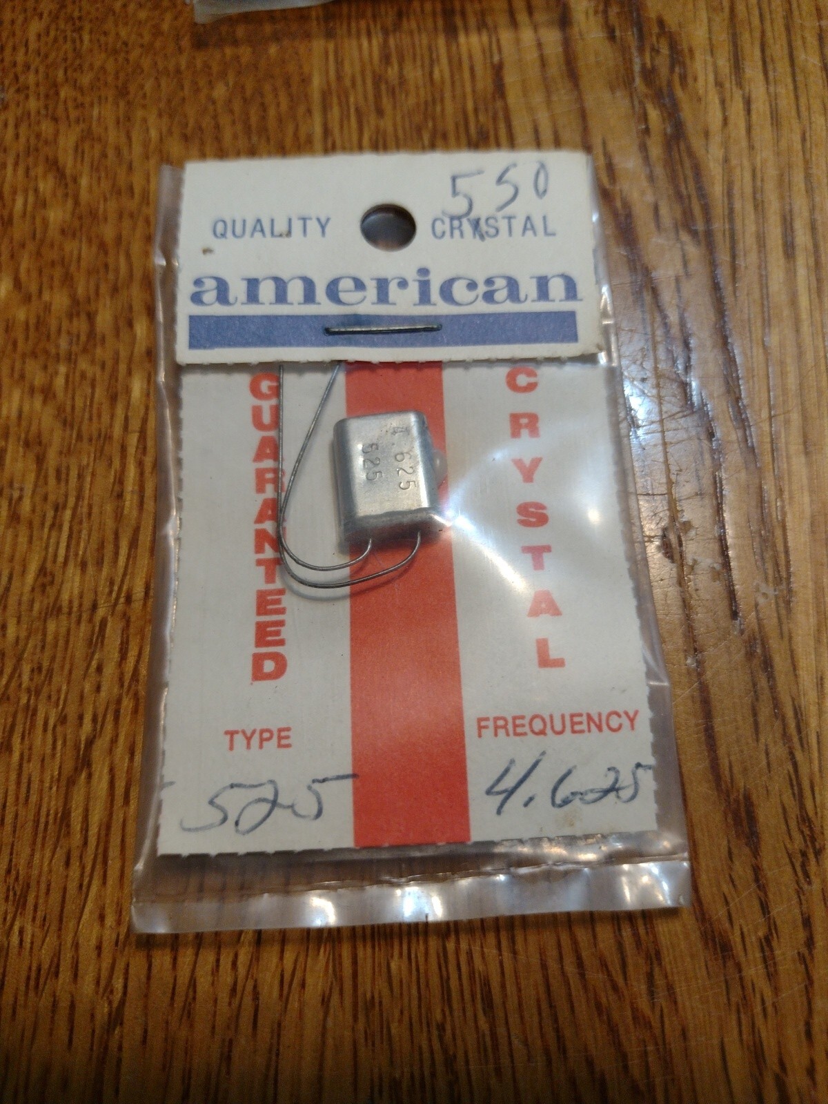 American Electronic Crystal CB/ Ham Radio Walkie Talkie TYPE 525 FREQ ...