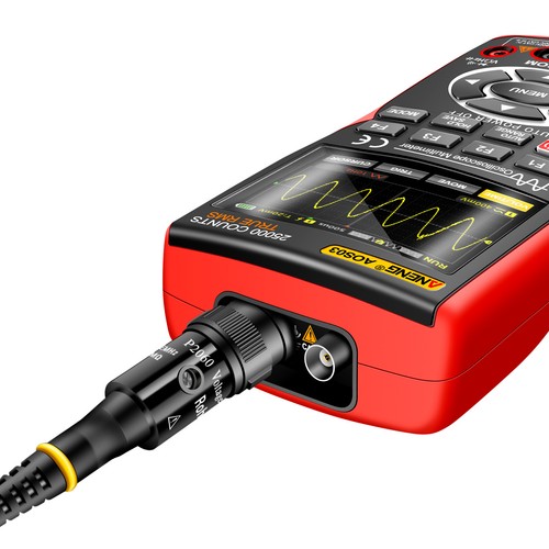 3-in-1 Handheld Oscilloscope Multimeter Signal Generator Dual Channel ...