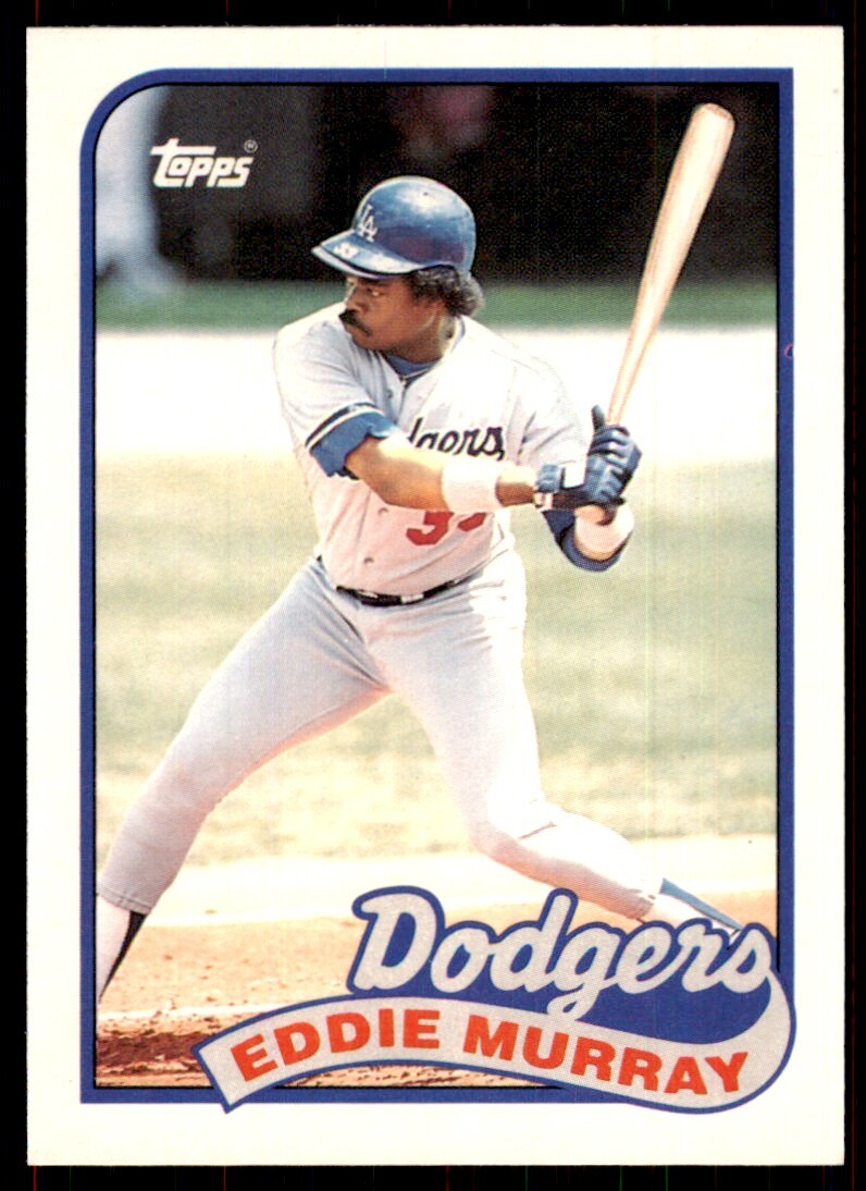 1989 Tops Traded Eddie Murray Baseball Cards #87T | eBay