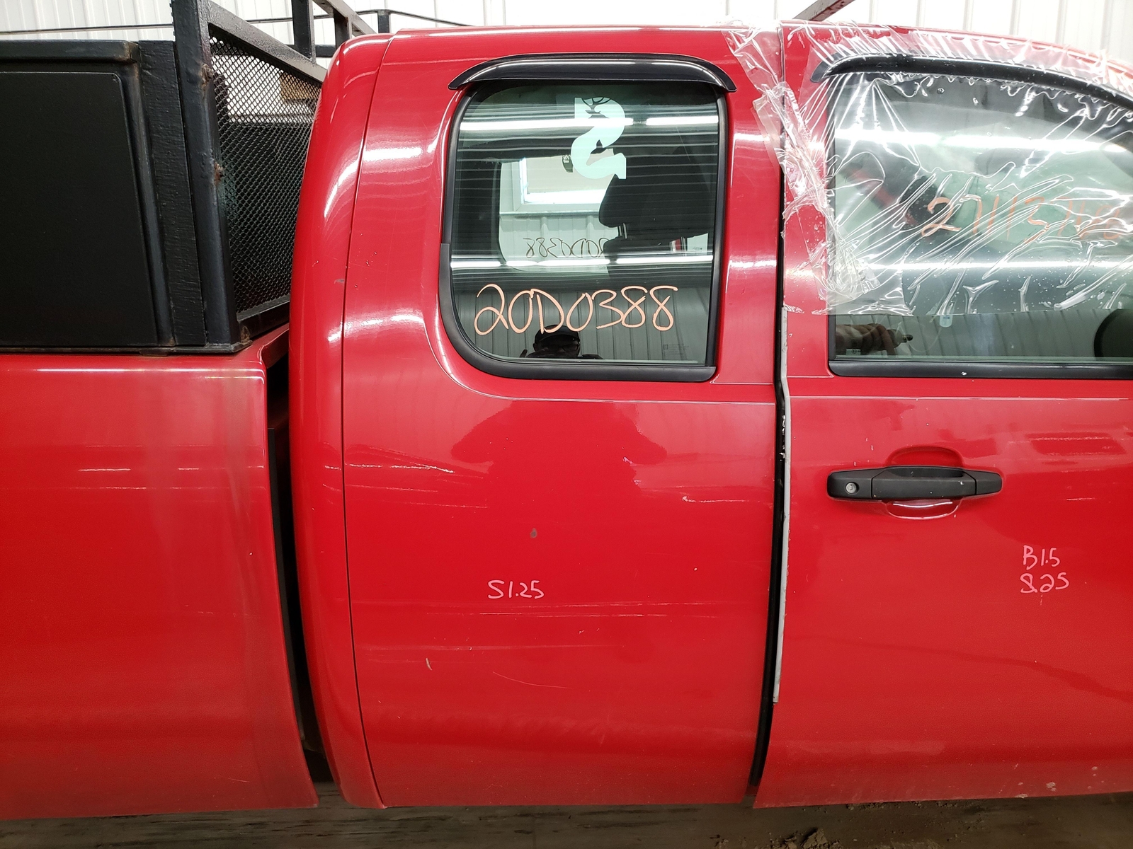 07-13 CHEVY SILVERADO 1500 PASSENGER RIGHT REAR SIDE DOOR ASSY VICTORY ...