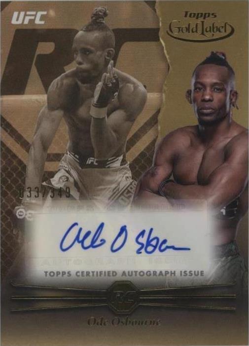 2024 Topps Gold Label UFC - Rookie Autographs Ode Osbourne #RCA-ODE ...