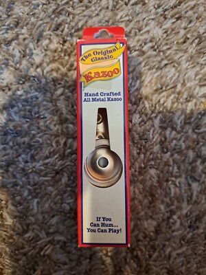 The Original American Kazoo Gold & Red All Metal Classic 19 Made in the ...