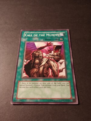Yu-Gi-Oh! Call Of The Mummy Common Spell Card PGD-038 LP | eBay