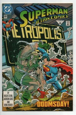 Action Comics #684 (1992) Superman Doomsday Appearance | eBay