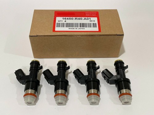 Set of 4 fuel Injector FOR 2008-2012 Honda Accord 2.4L K24 16450-R40 ...