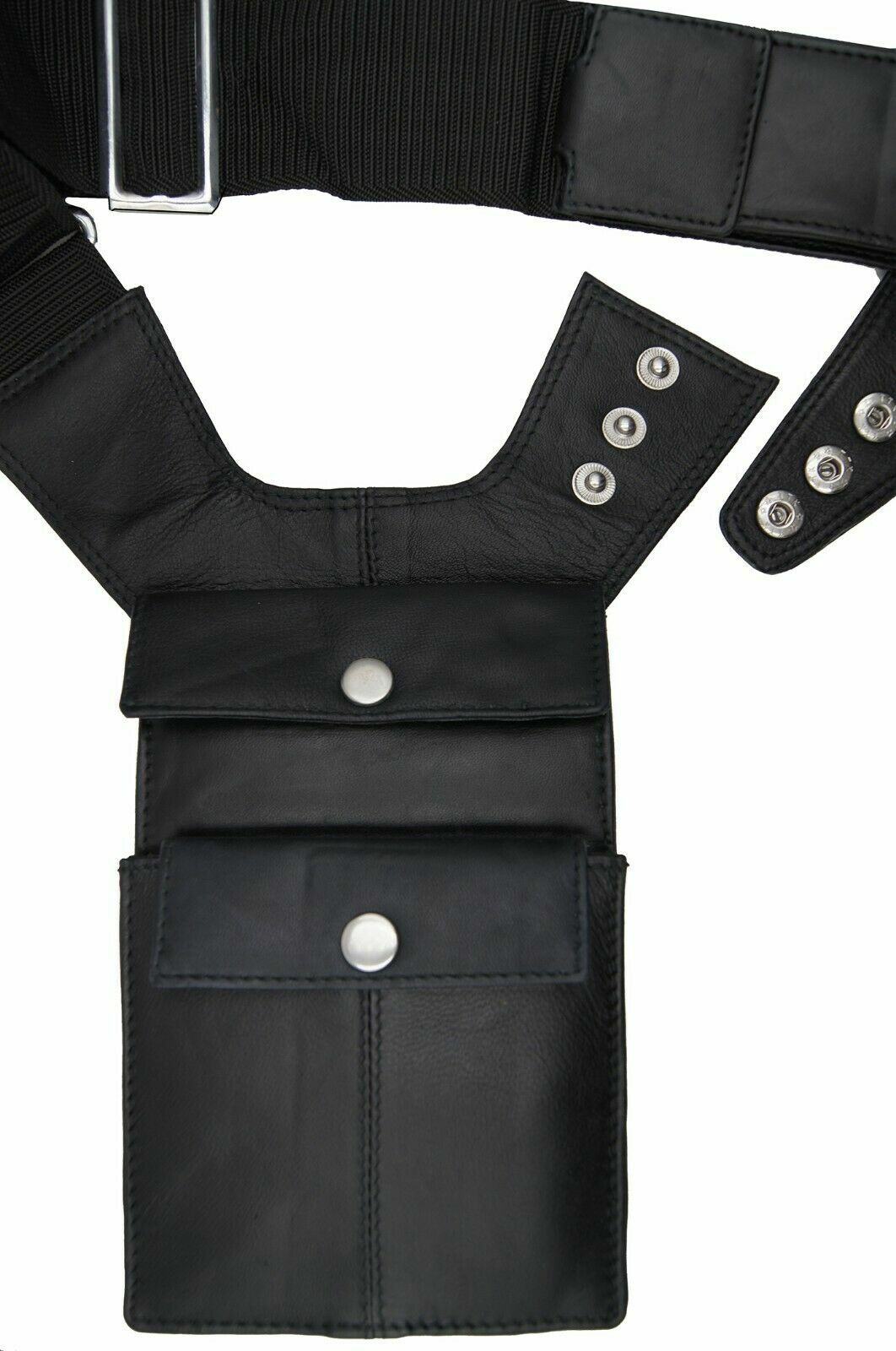 Leather Shoulder Men's Under Arm Pistol Bag Concealed Hidden Gun ...