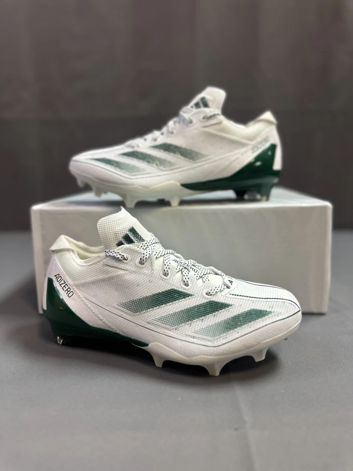 adidas Adizero Cleats White Dark Green | eBay