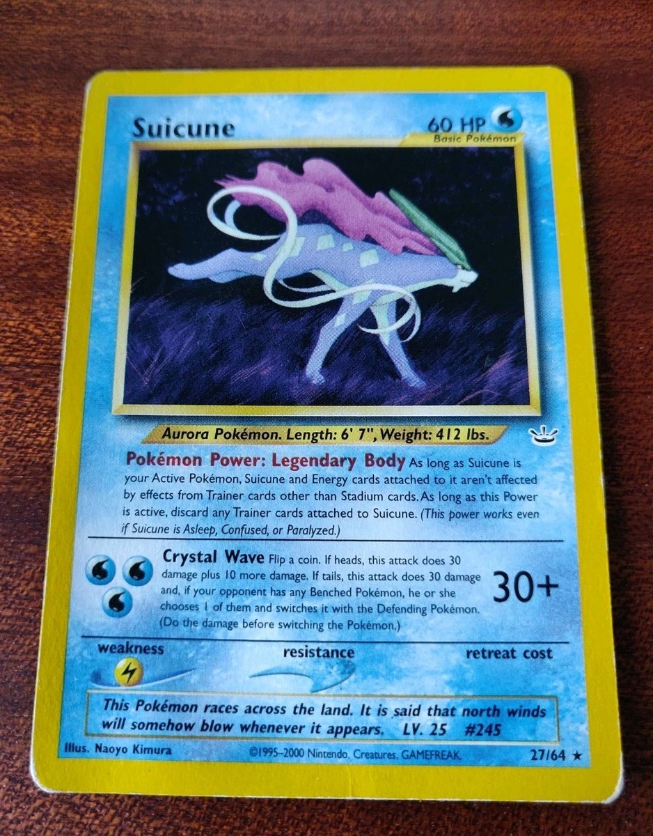 Pokemon Crystal Legendary Suicune