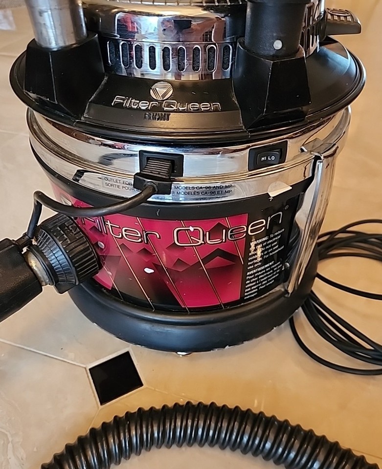 Majestic Filter Queen Triple Crown Vacuum Good Working Cond. Missing ...