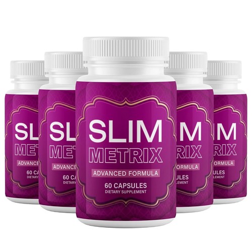 (5 Pack) Slim Metrix Capsules, SlimMetrix Supplement for Weight Loss ...