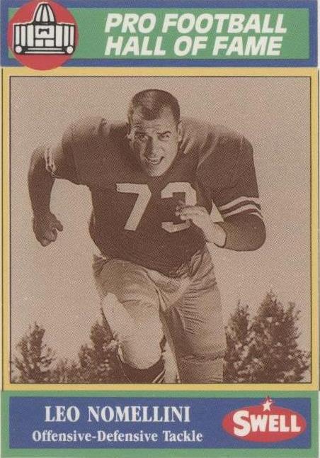 Las mejores ofertas en 1990 Swell Pro Football Hall of Fame Leo ...