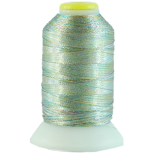 METALLIC EMBROIDERY THREAD - 500M 40WT - FITS BROTHER BERNINA - 25 ...