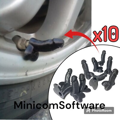 10x!!! PENIS Valve Stem CAP qty (10) DICK Prank Wheel Tire Free Ship ...