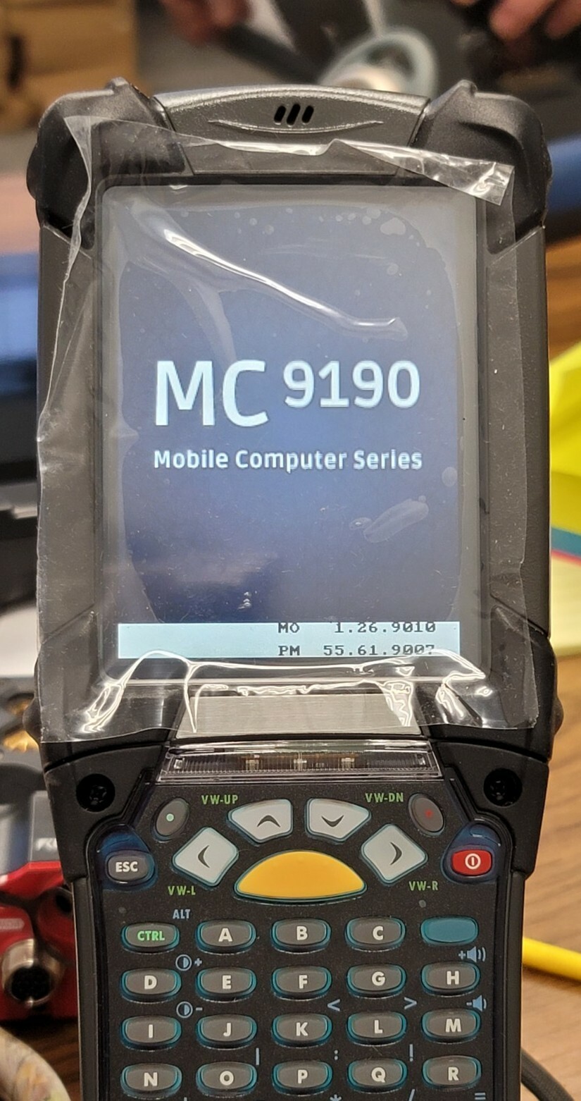 Motorola Zebra MC9190,Windows CE 6, extended range 2D SE4600, wavelink ...