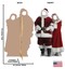 SANTA CLAUS CHRISTMAS LIFESIZE CARDBOARD STAND-IN STANDIN STANDUP ...
