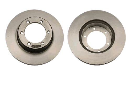 TRW Front Brake Disc Rotors 288mm DF1418S fits Toyota Hilux RZN147 3.4 ...