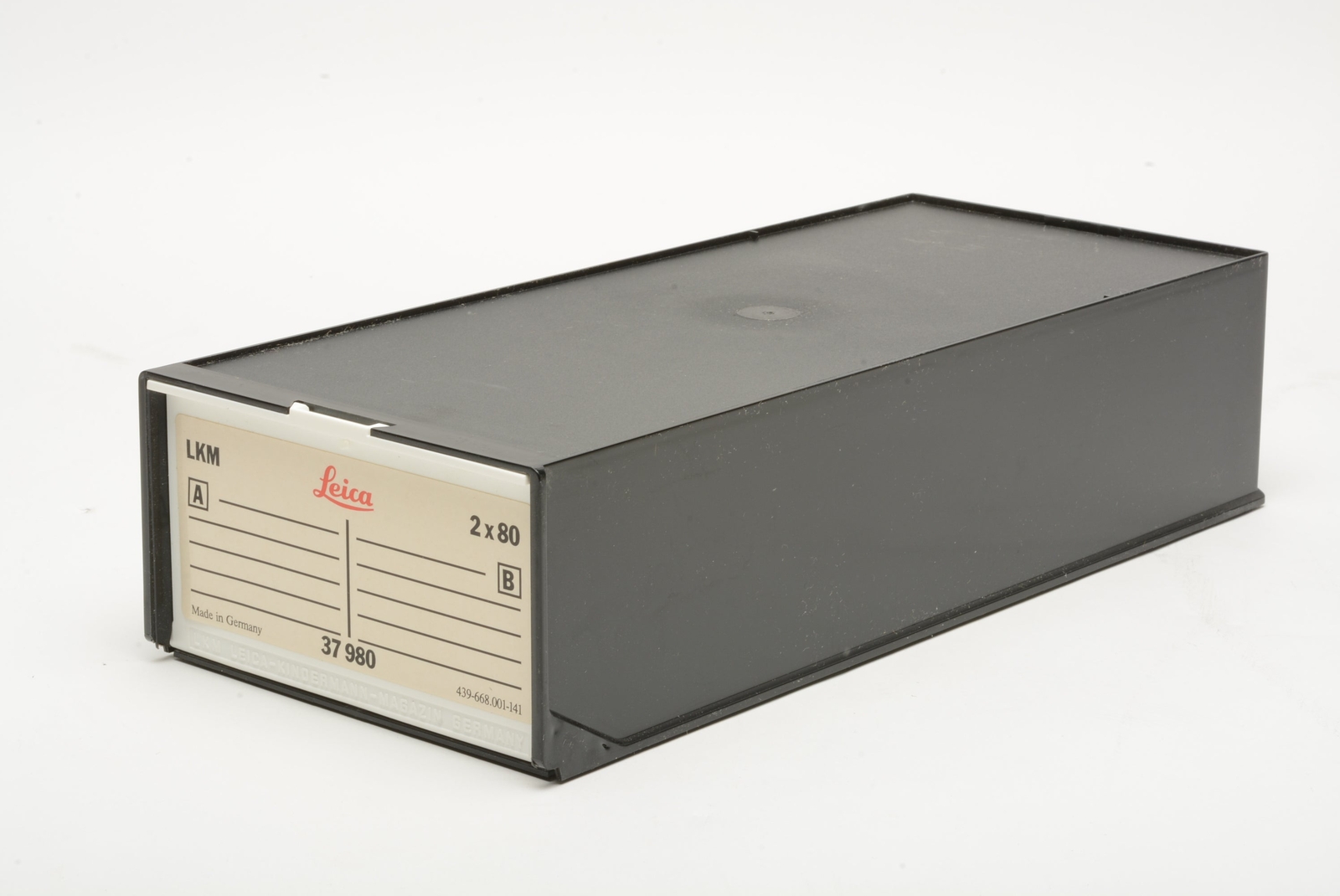 4X (8X trays) Leica Kindermann LKM 2x80 35mm Slides trays with storage ...