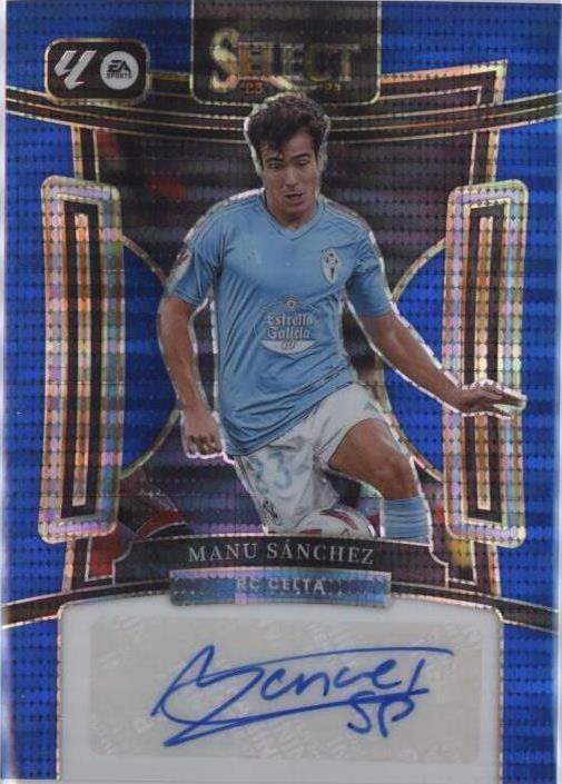 2023-24 Panini Select La Liga - Signatures Manu Sanchez #S-MS Blue ...