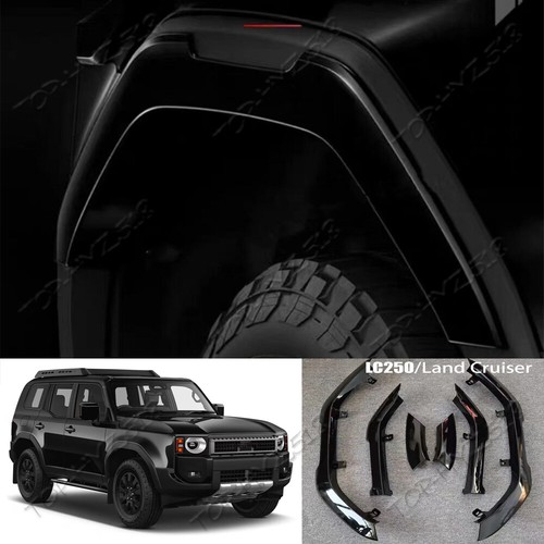 For Toyot@a Land Cruiser LC250 2024+ Black Wheel Fender trim Kit ...