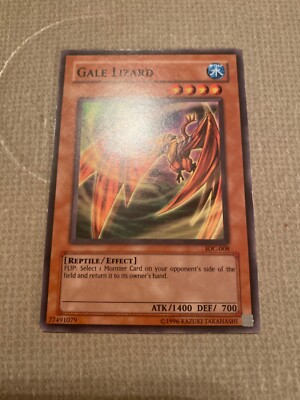 Yu-Gi-Oh! Gale lizard common IOC-008 | eBay