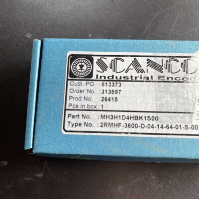 MINT CONDITION SCANCON ENCODER 2RMHF-3600-D-04-14-64-01-S-00 *EXPRESS ...