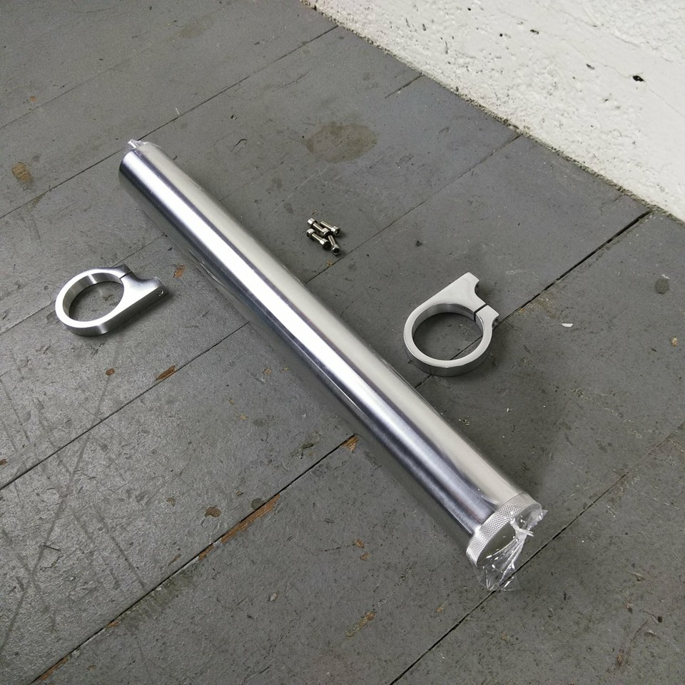 1980-86 Ford Truck F Series 17" Billet Radiator Overflow Puke Tank ...