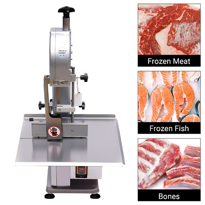 1500W Electric Meat Bone Saw Machine Commercial Frozen Meat Bone Cutter ...