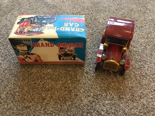 GRAND-PA CAR MODEL T BATTERY OPERATED, WITH ORIGINAL BOX ~ JAPAN ...
