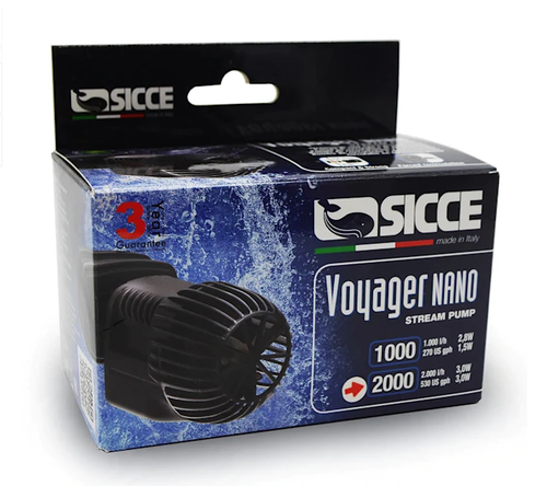 Sicce Voyager Nano Stream 2000 - 530 GPH Circulation Water Pump | eBay