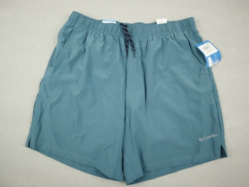 Columbia Shorts Men Large Blue Hike Brief Khakis Inner Briefs Active ...