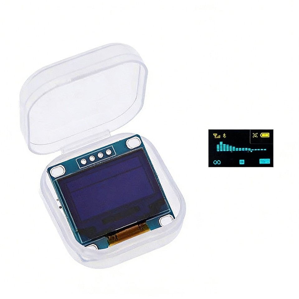 3PCS 0 96 inch 128x64 For OLED I2C Screen Module for Wearable and Small ...